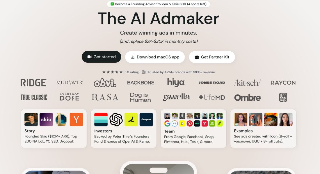 Icon Review: AI Advertising Platform for Automated Ad Creation