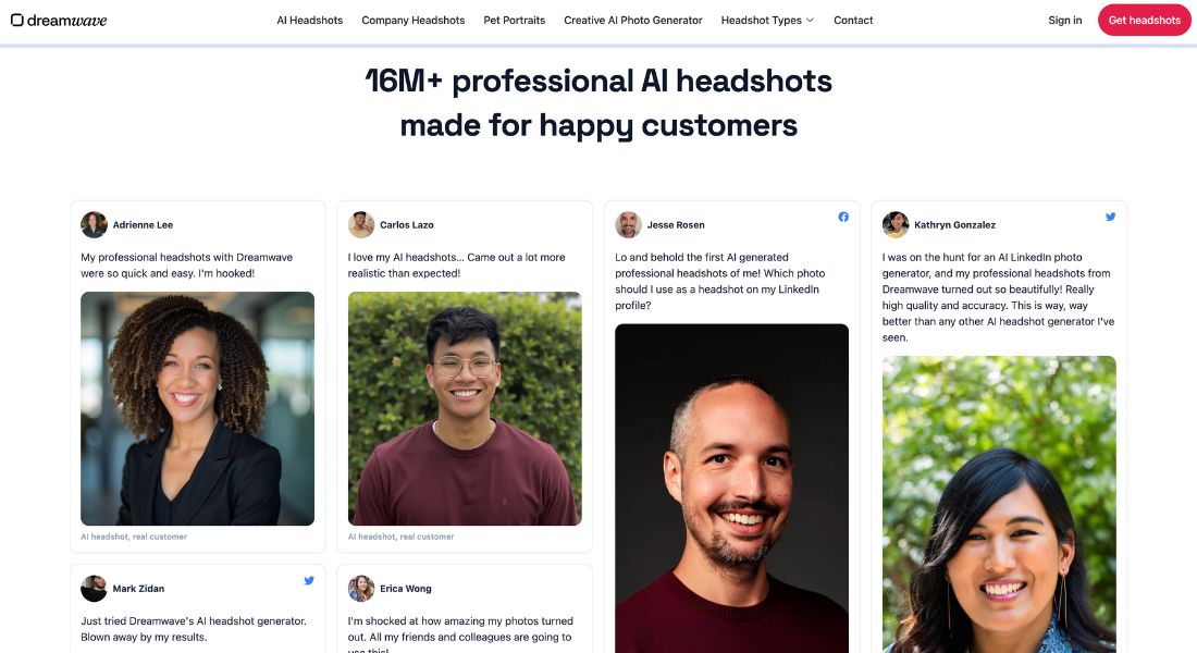 Dreamwave AI Review: Best AI Headshot Generator for LinkedIn & Professional Photos